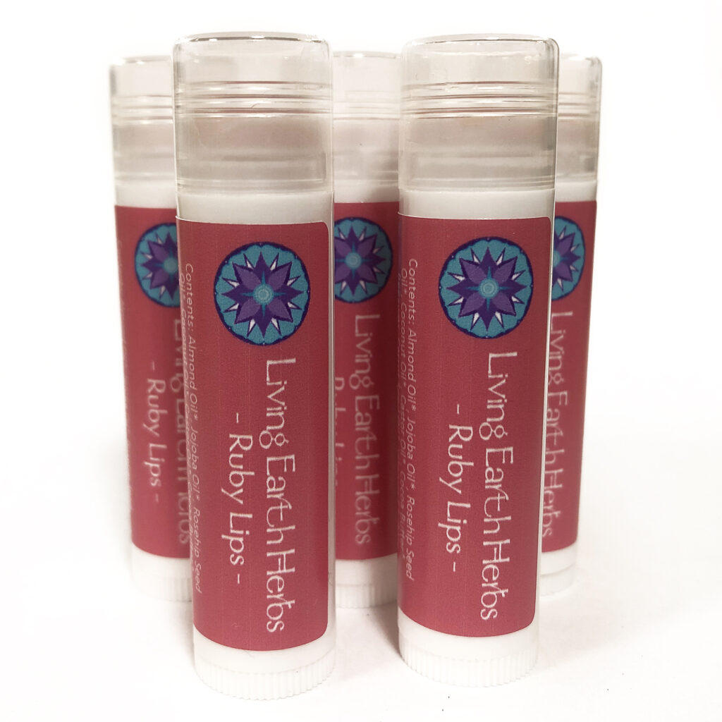“Ruby Lips” Lip Balm | Living Earth Herbs – Organic Bulk Herbs ...