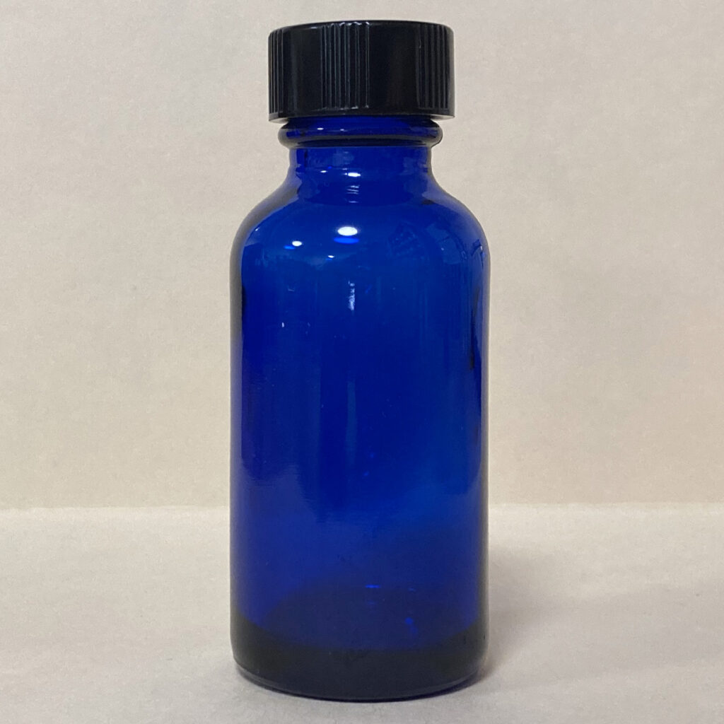 1 Oz Glass Cobalt Boston Round Bottle W Black Lid Living Earth Herbs 1 Oz Glass Cobalt Boston Round Bottle W Black Lid Living Earth Herbs